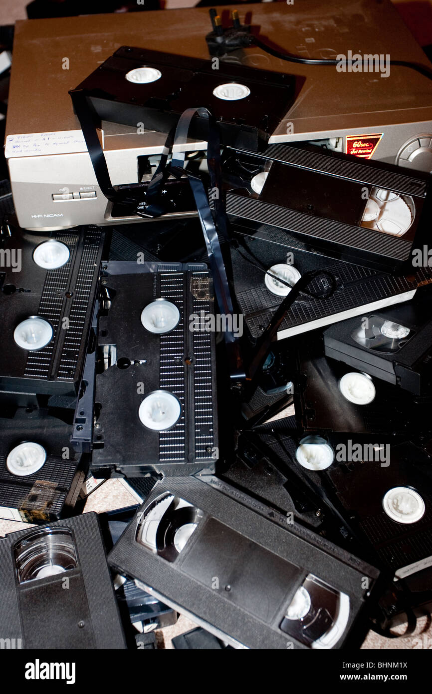 Vieille Machine Vhs Banque d'image et photos - Alamy