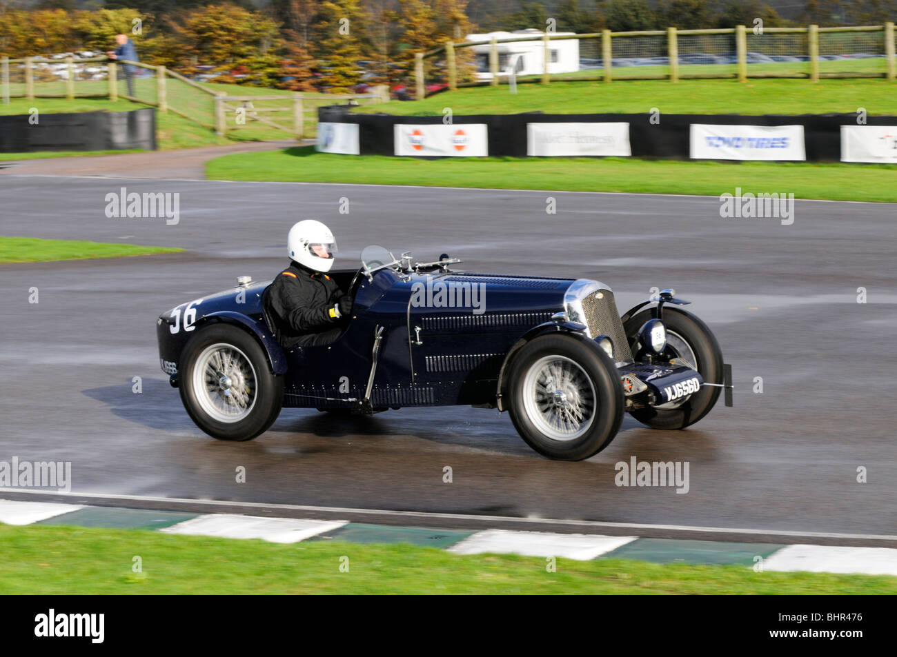 Vintage pre war race car wolseley Banque de photographies et d’images à ...