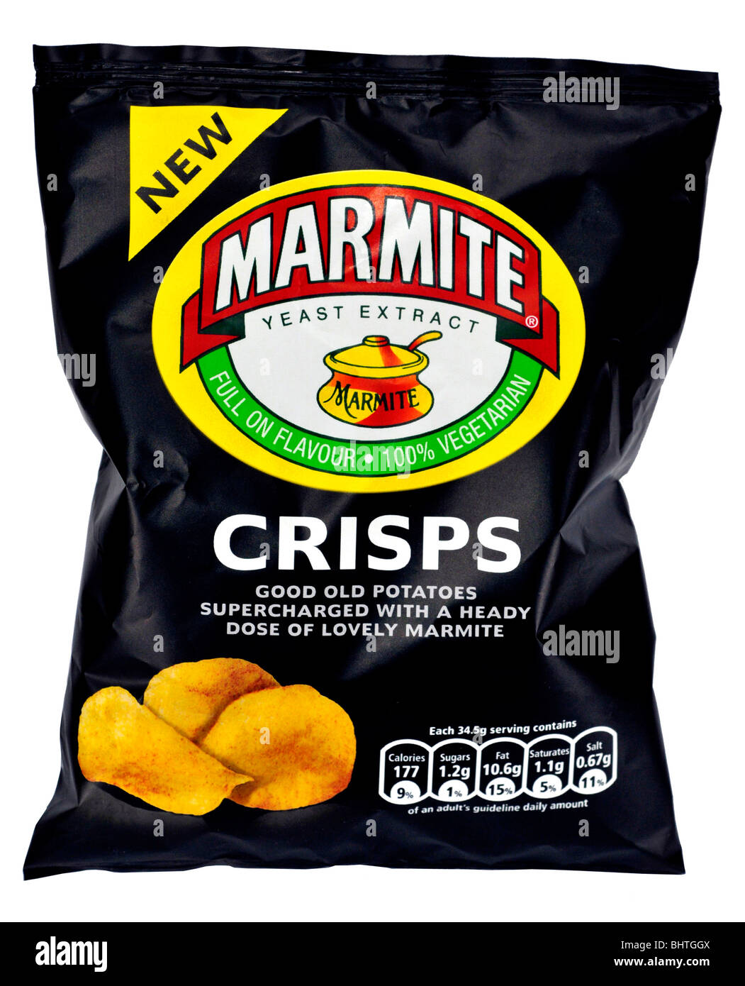 Marmite crisps packet Banque de photographies et d’images à haute ...