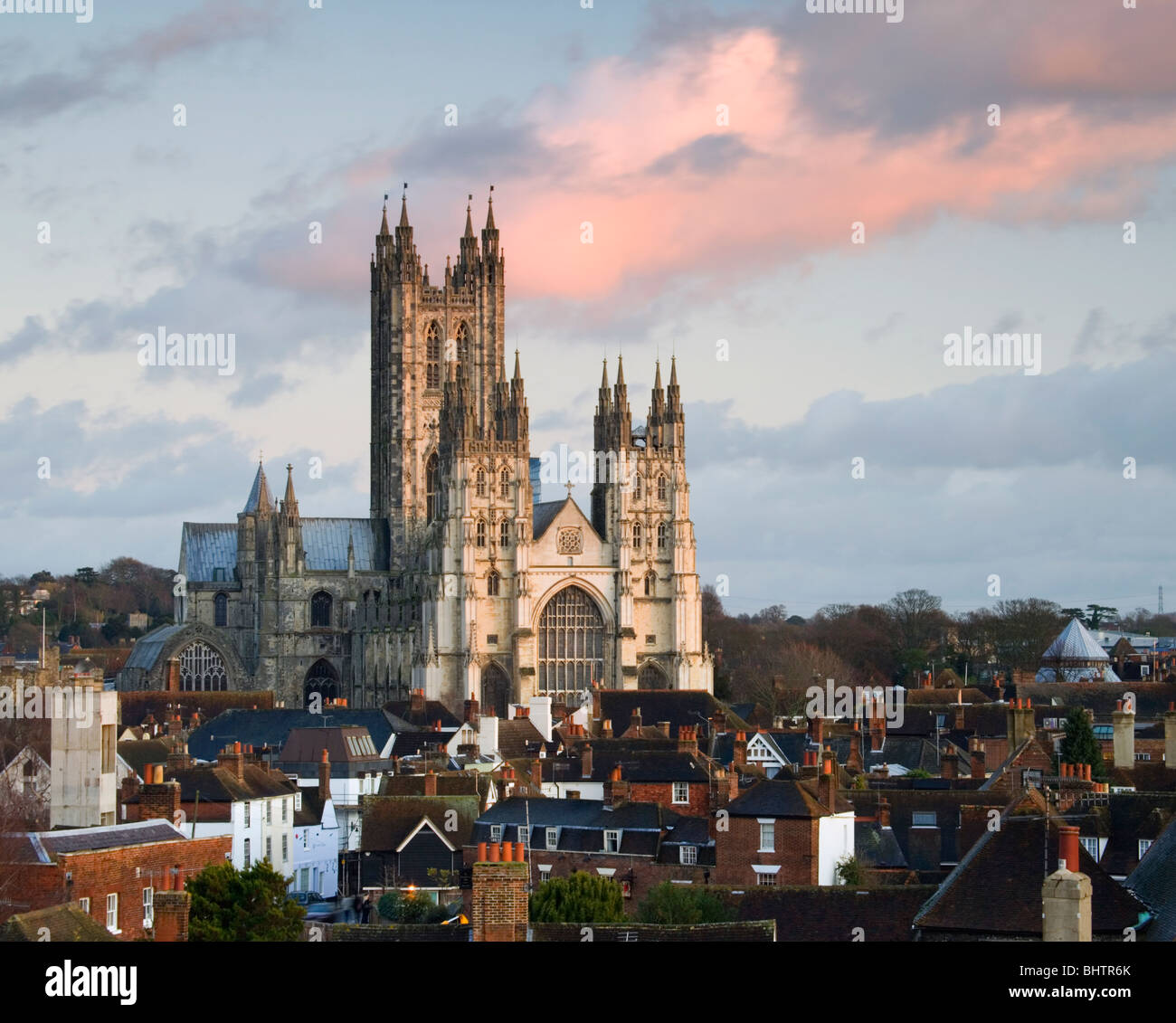 Canterbury cathedral kent Banque de photographies et d’images à haute ...