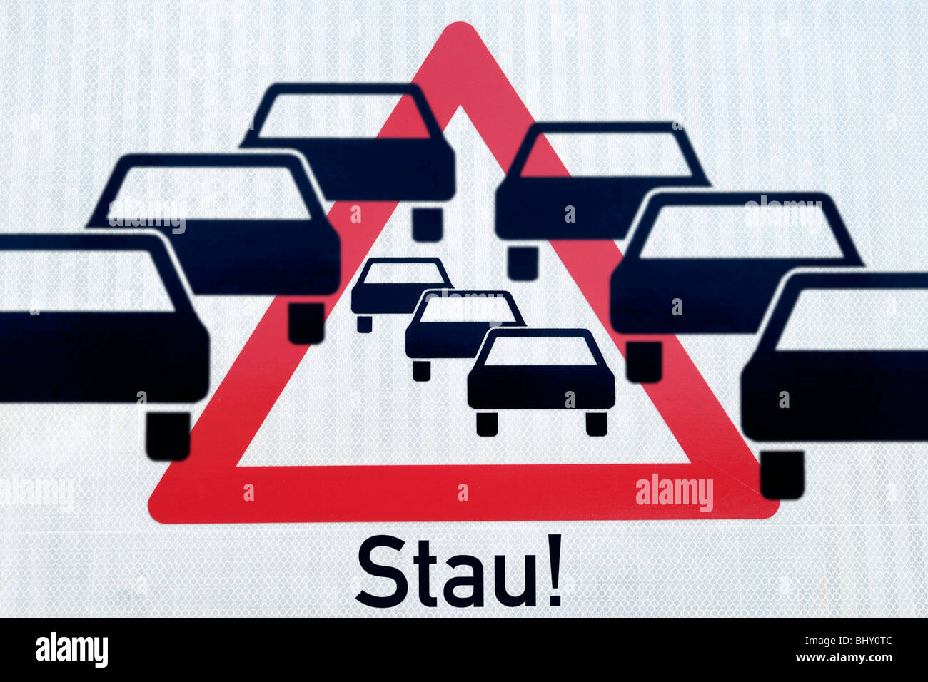 Signe d'embouteillage Banque de photographies et d’images à haute ...