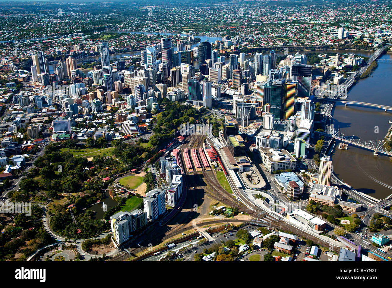 Brisbane aerial Banque de photographies et d’images à haute résolution ...