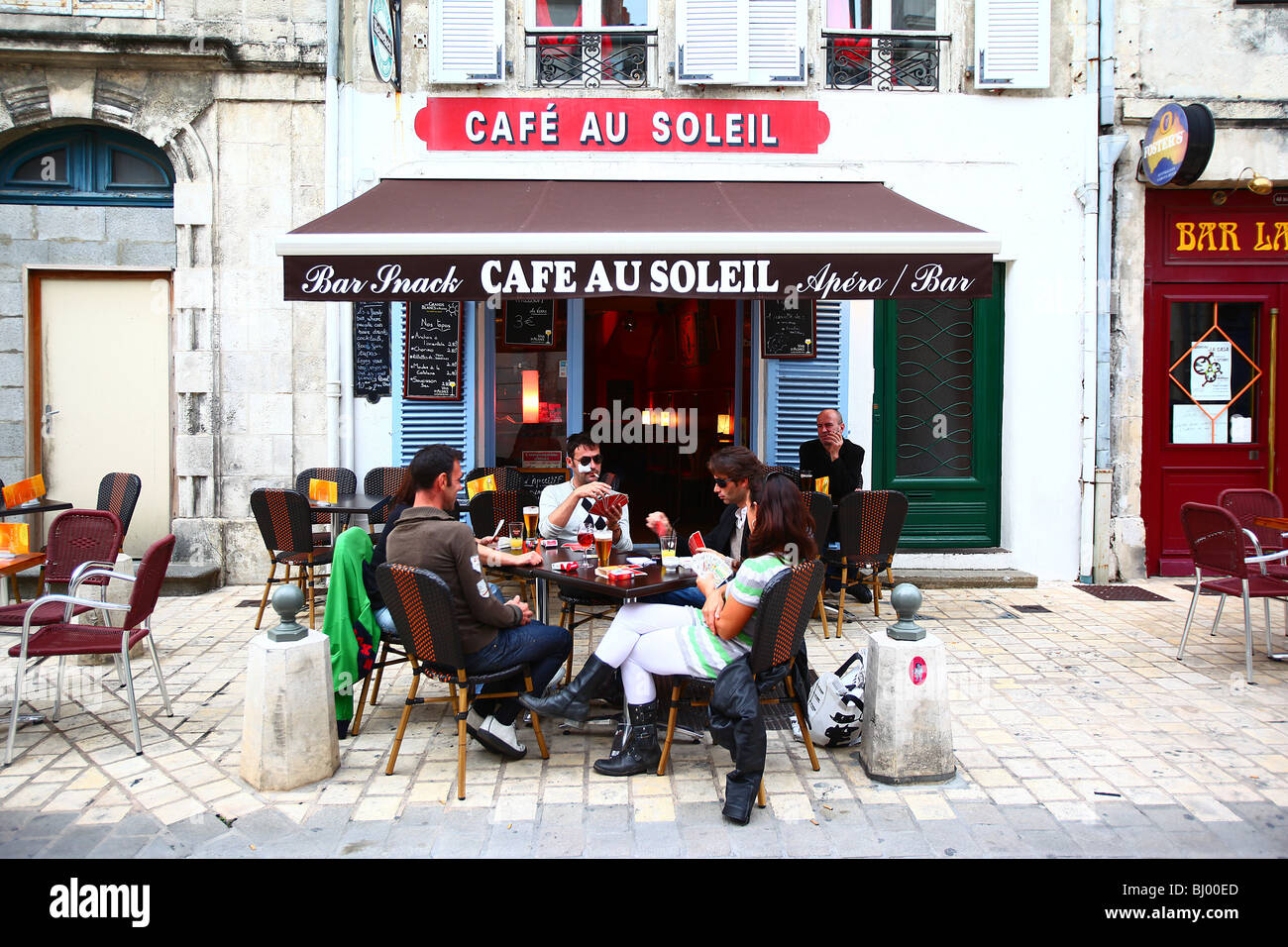 Cafe la rochelle charente maritime Banque de photographies et d’images ...
