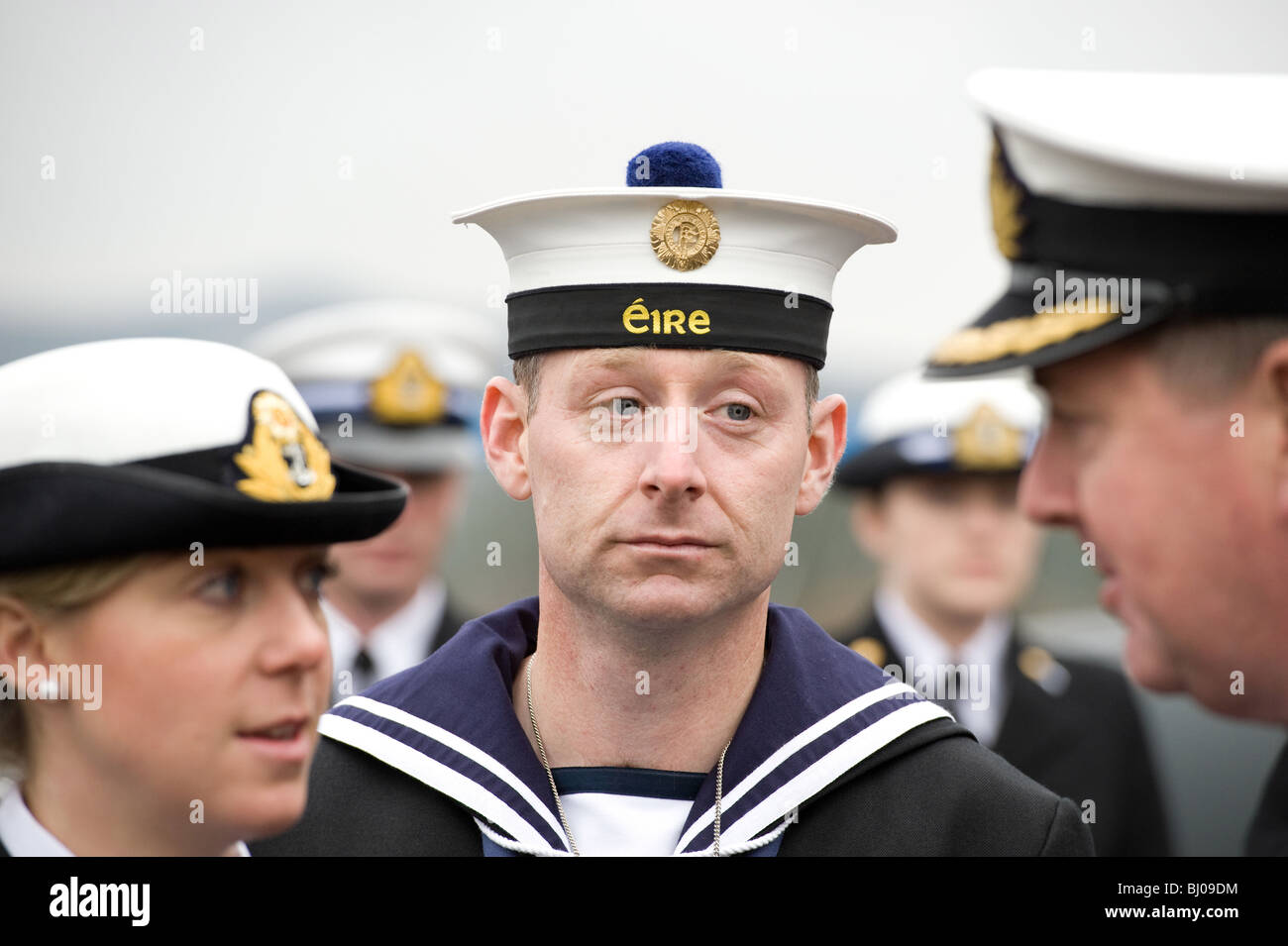 Membres du service naval irlandais Banque de photographies et d’images ...