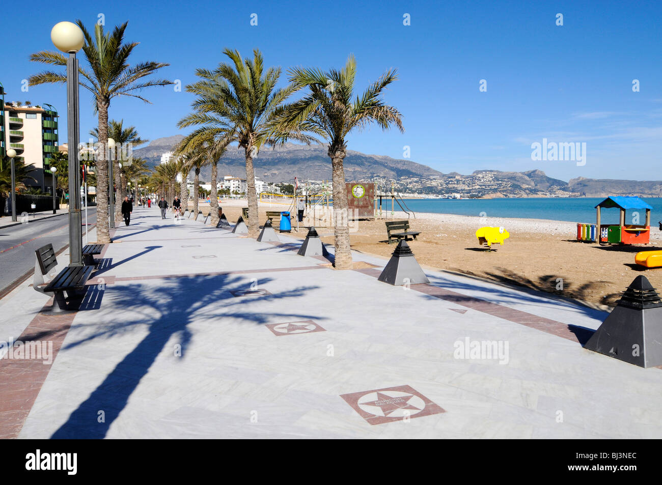 Promenade des étoiles, El Paseo de Estrellas, célébrités, front de mer ...