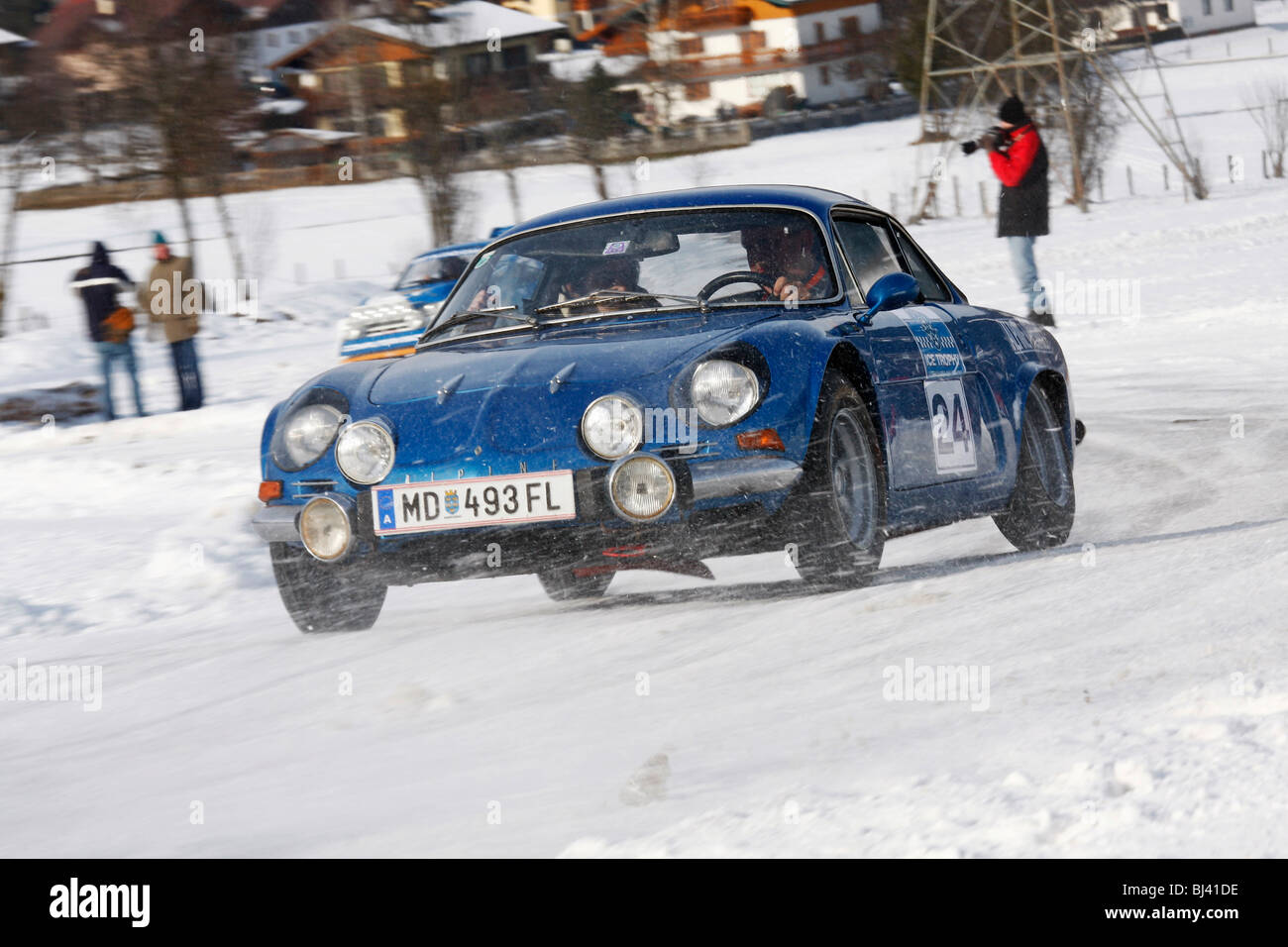 Renault Alpine A110, construit en 1971, l'ancien Championnat du Monde ...