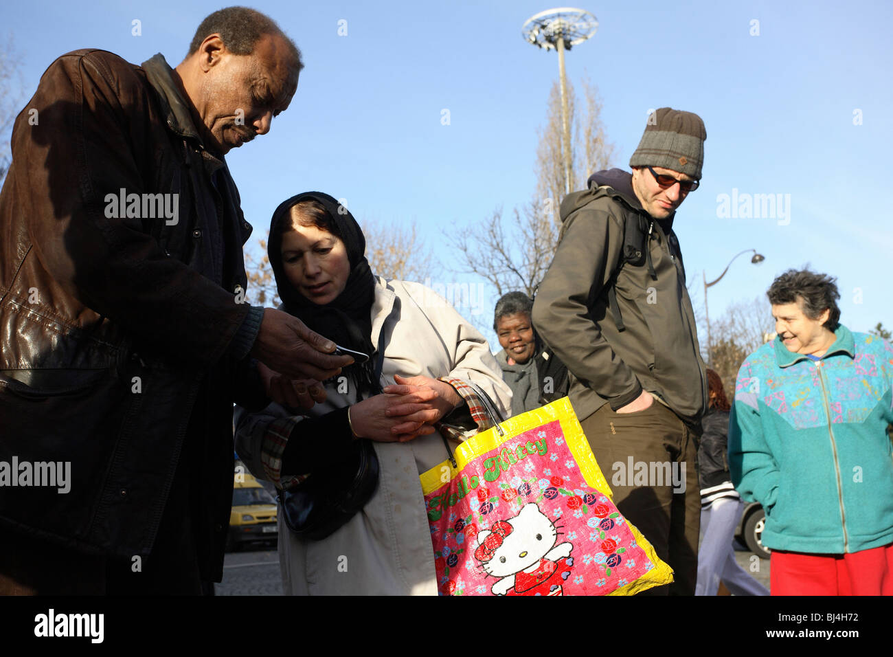 Marchand de rue de paris Banque de photographies et d’images à haute ...