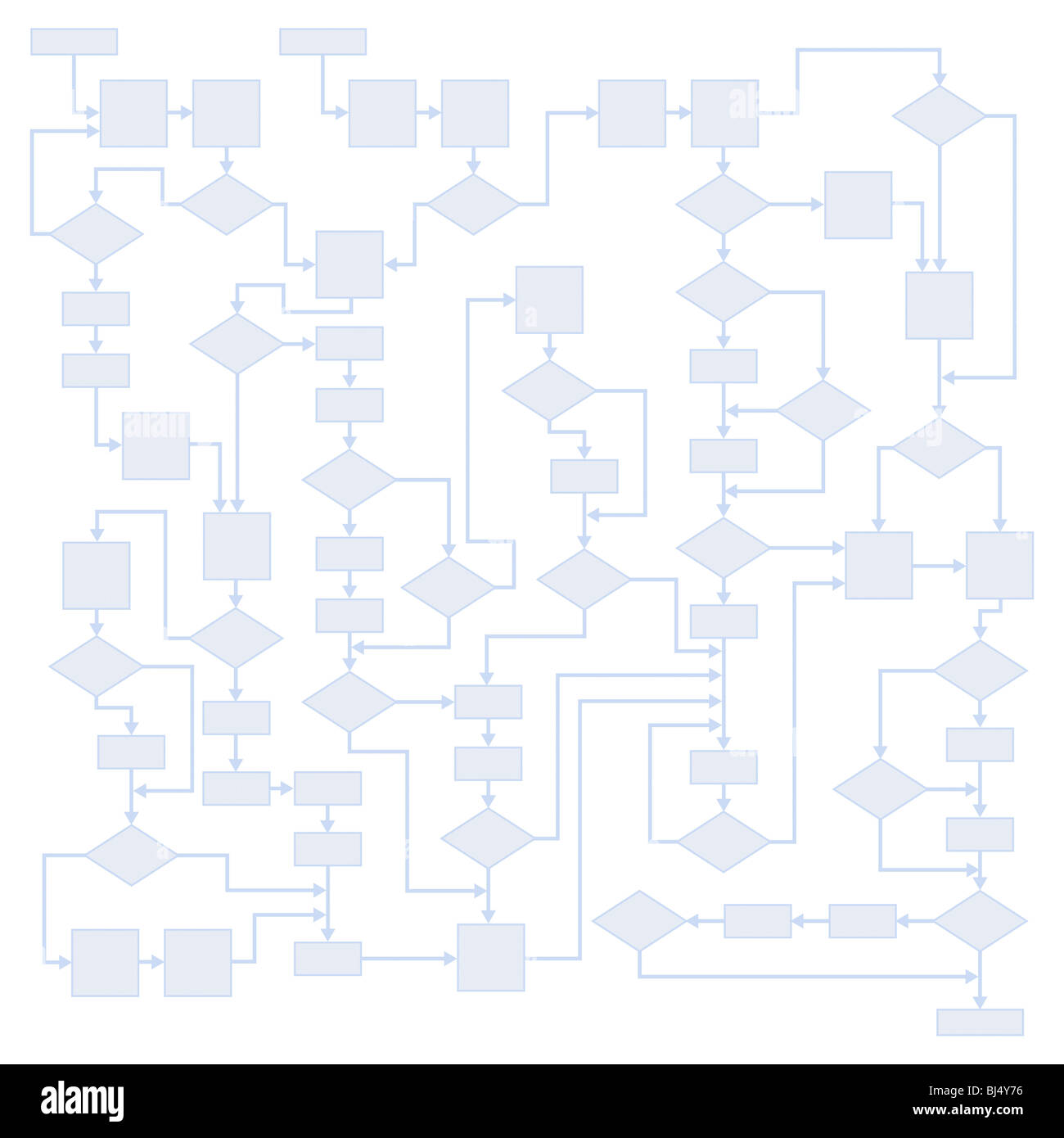 Diagramme diagramme abstrait. Programme informatique algorithme Photo ...
