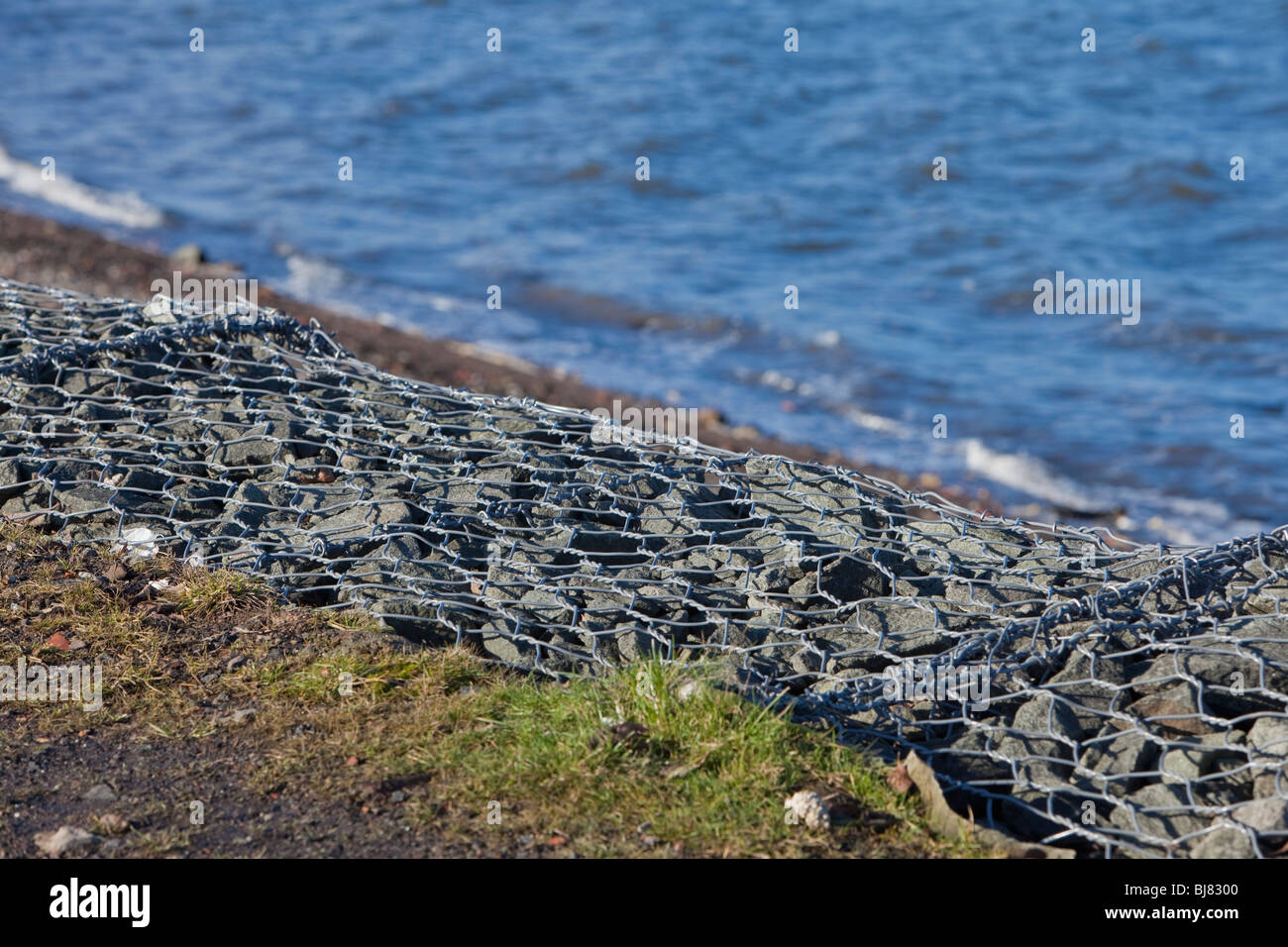 Gabions sea wall Banque de photographies et d’images à haute résolution ...