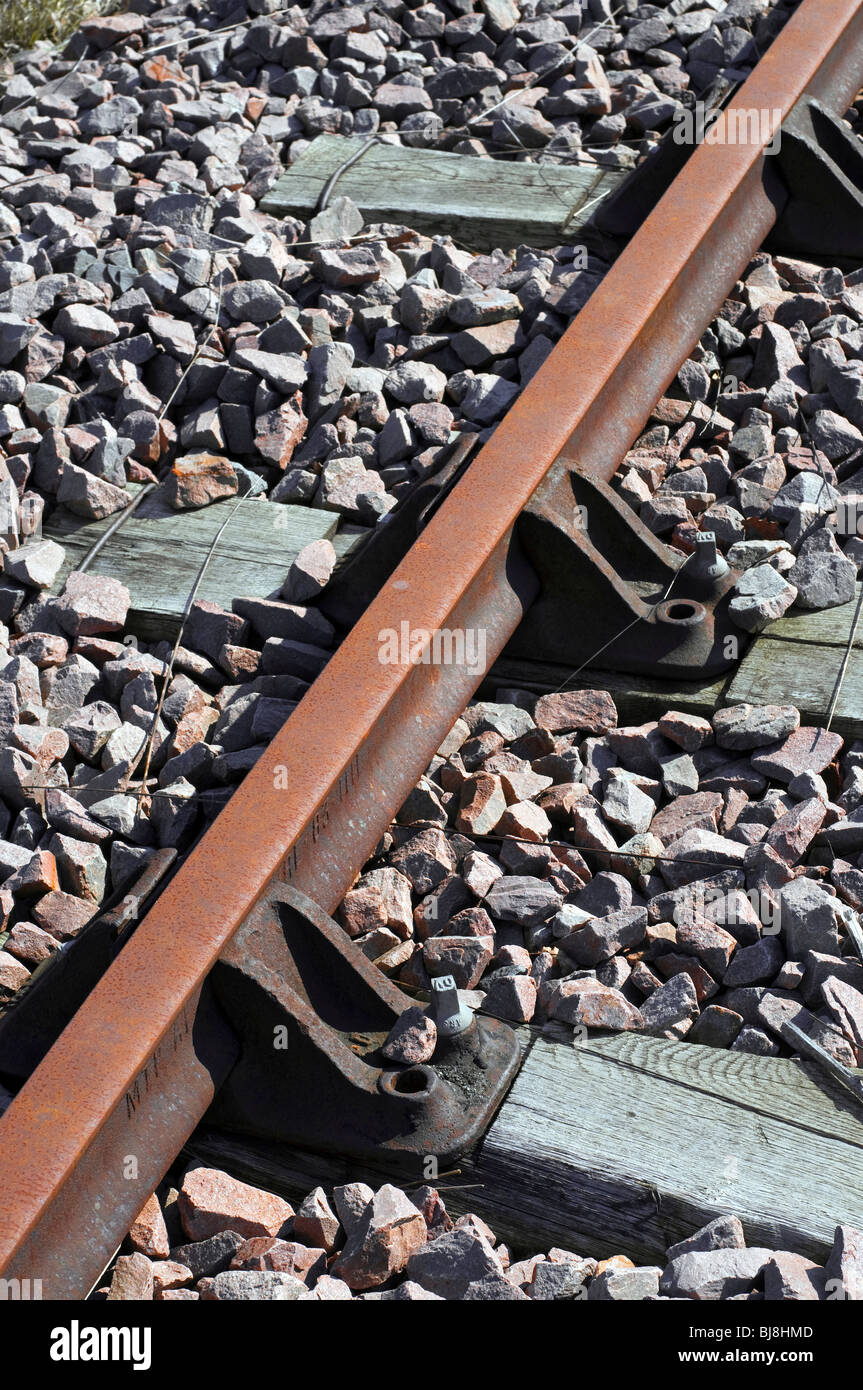 Rail track ballast Banque de photographies et d’images à haute ...
