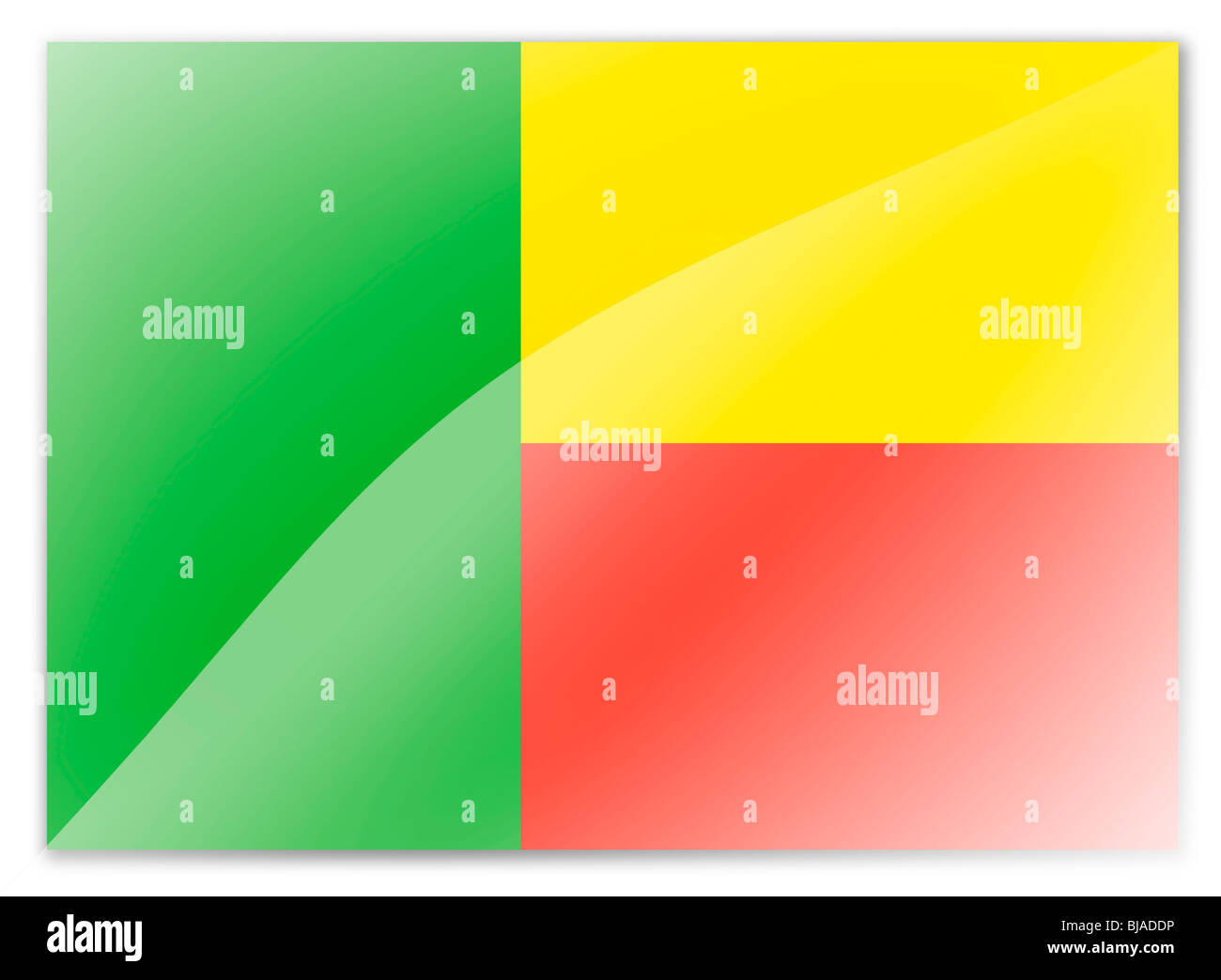 Drapeau du benin Banque de photographies et d’images à haute résolution ...