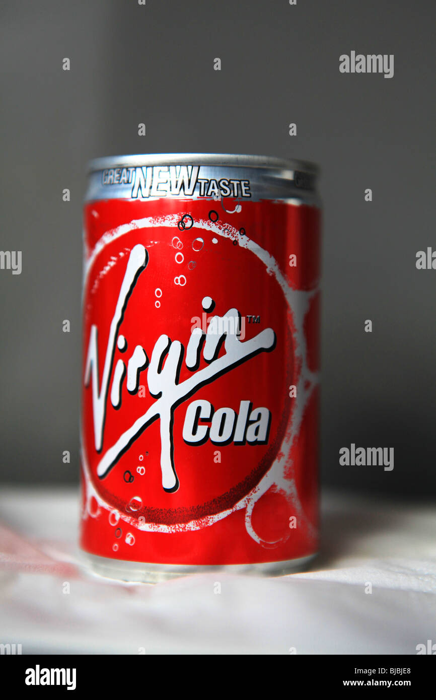Un peut de Virgin Cola à bord d'un train appartenant à Virgin Richard ...