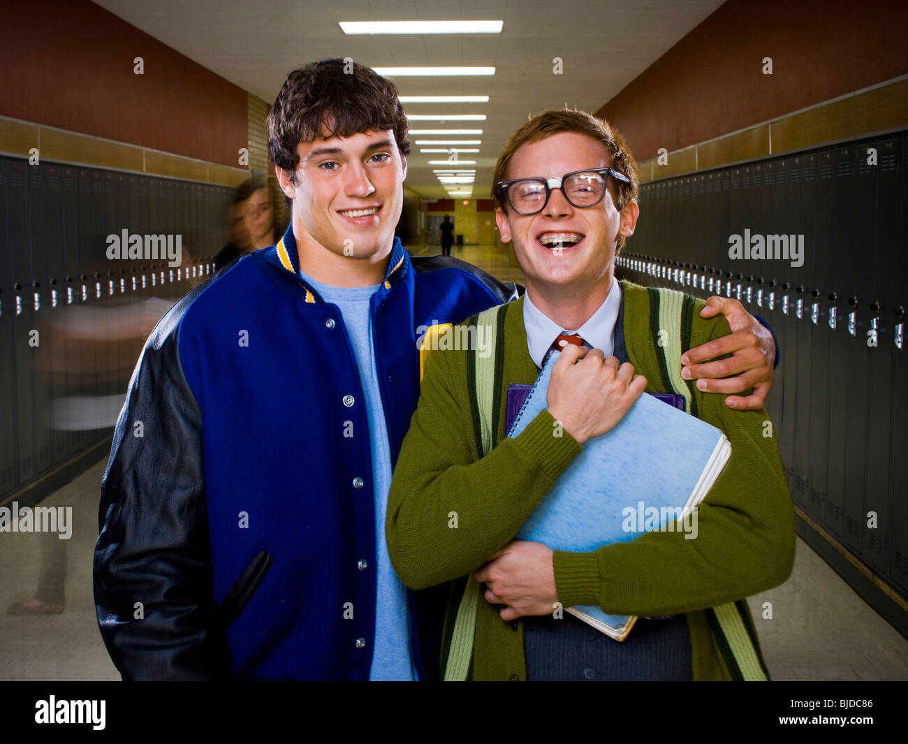High school jock Banque de photographies et d’images à haute résolution - Alamy