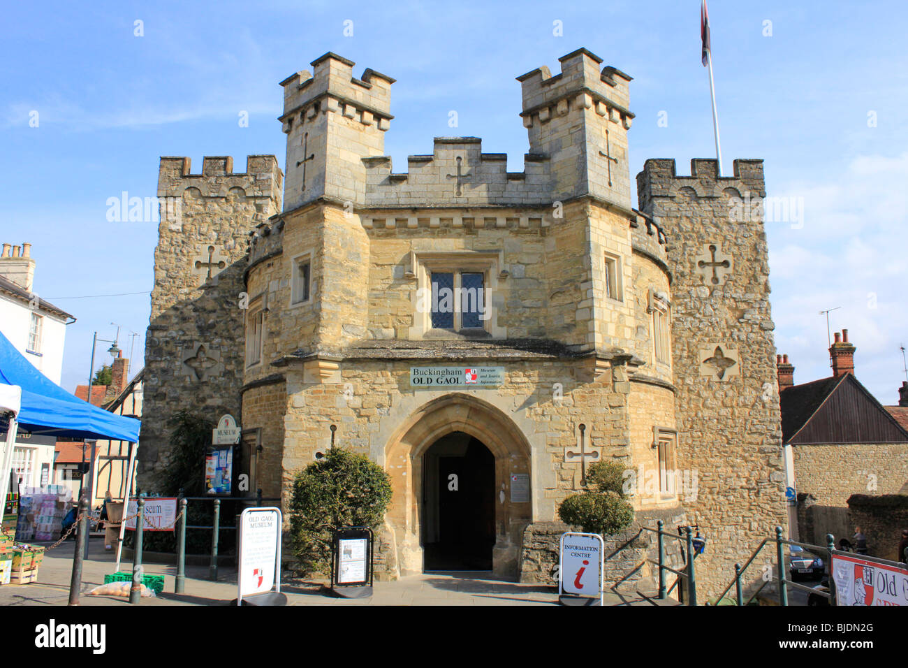 Prison du centre-ville de Buckingham musée buckinghamshire england uk ...