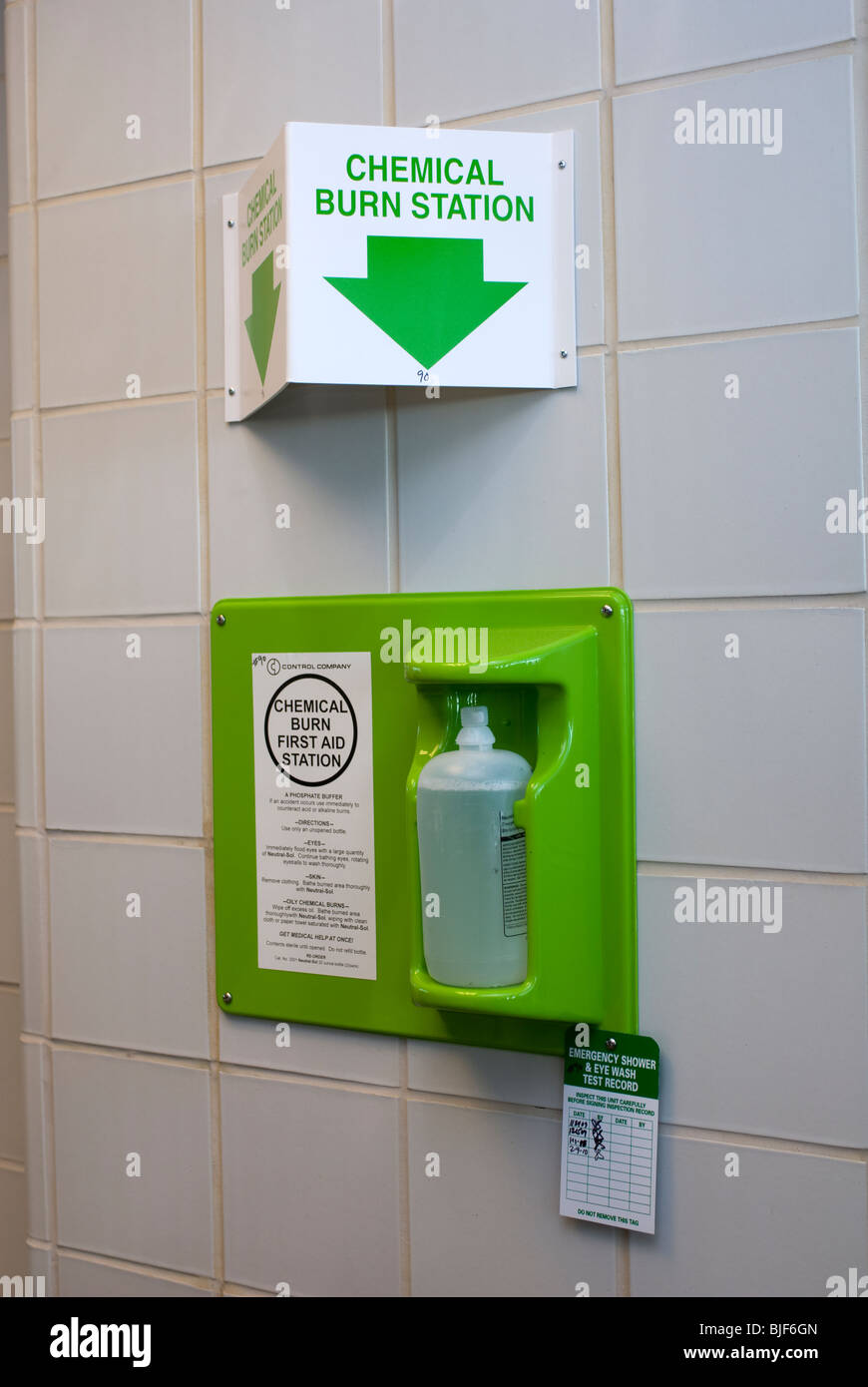 Chemical burn Banque de photographies et d’images à haute résolution ...