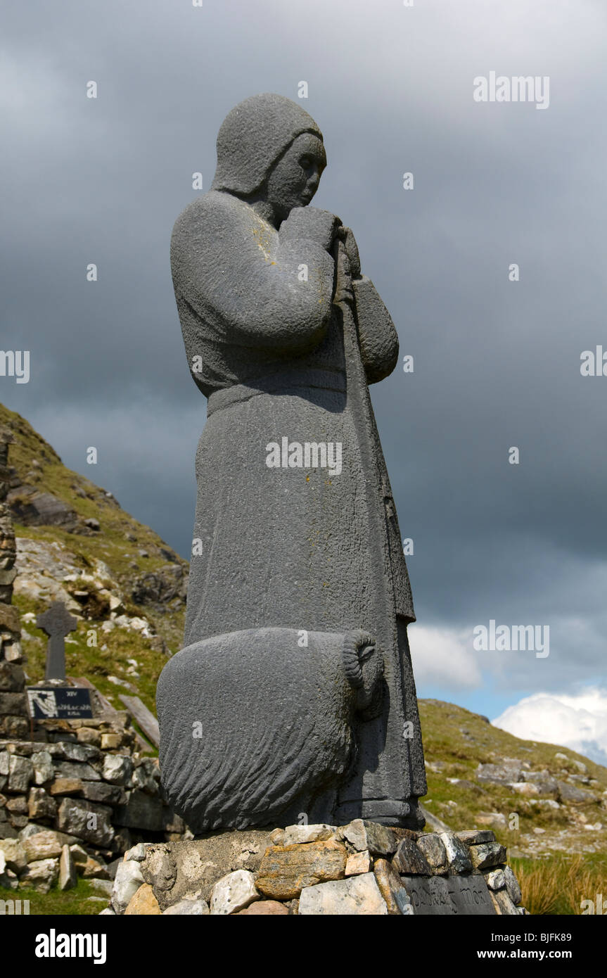Statue st patrick connemara Banque de photographies et d’images à haute ...