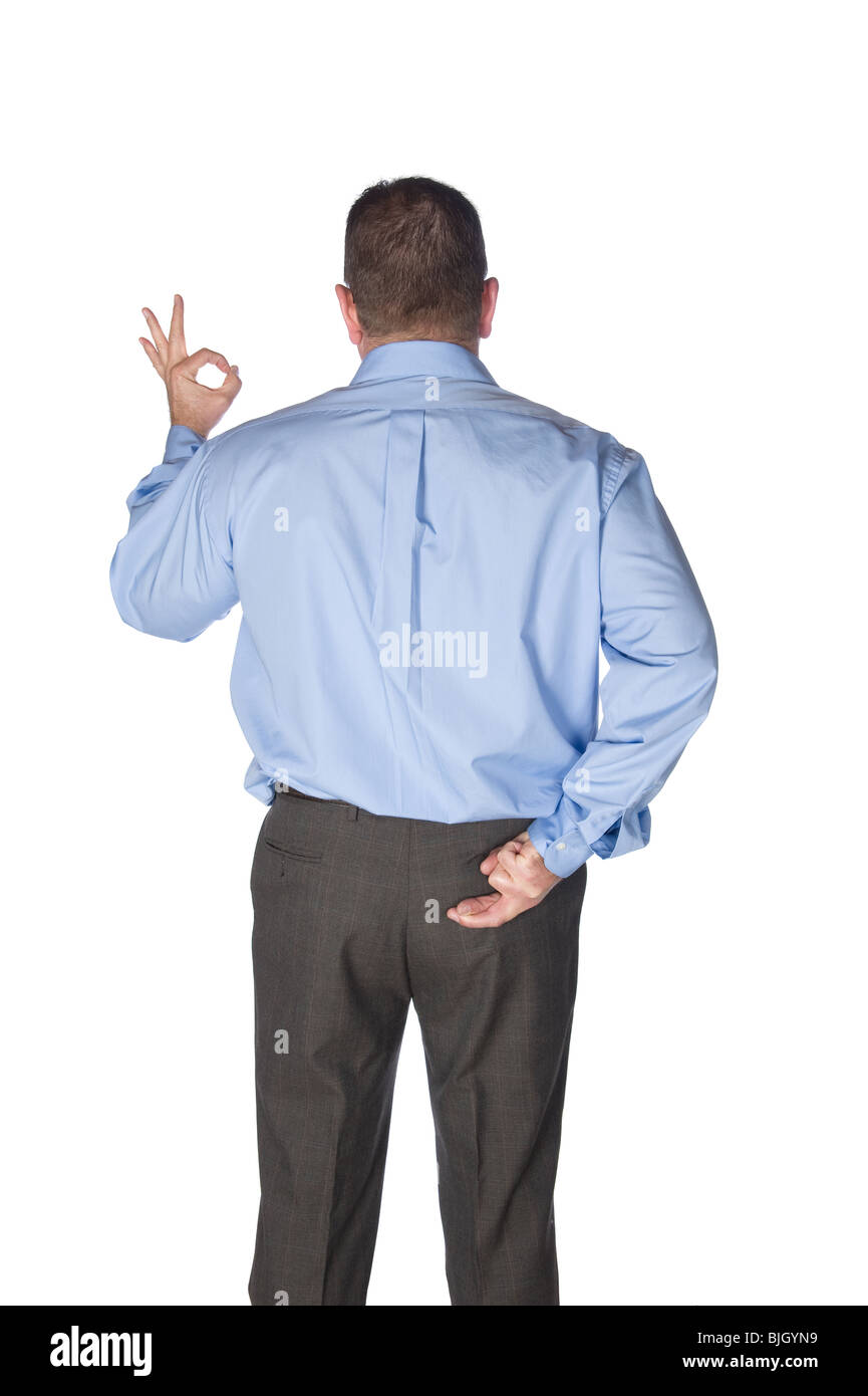 Fingers crossed Banque d'images détourées - Alamy