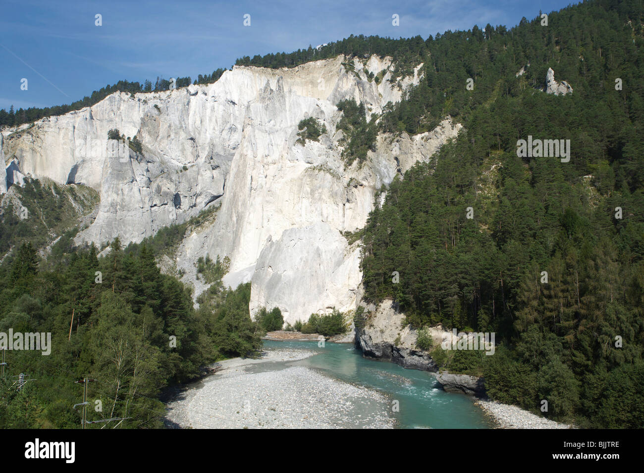 Rhine gorge switzerland Banque de photographies et d’images à haute ...