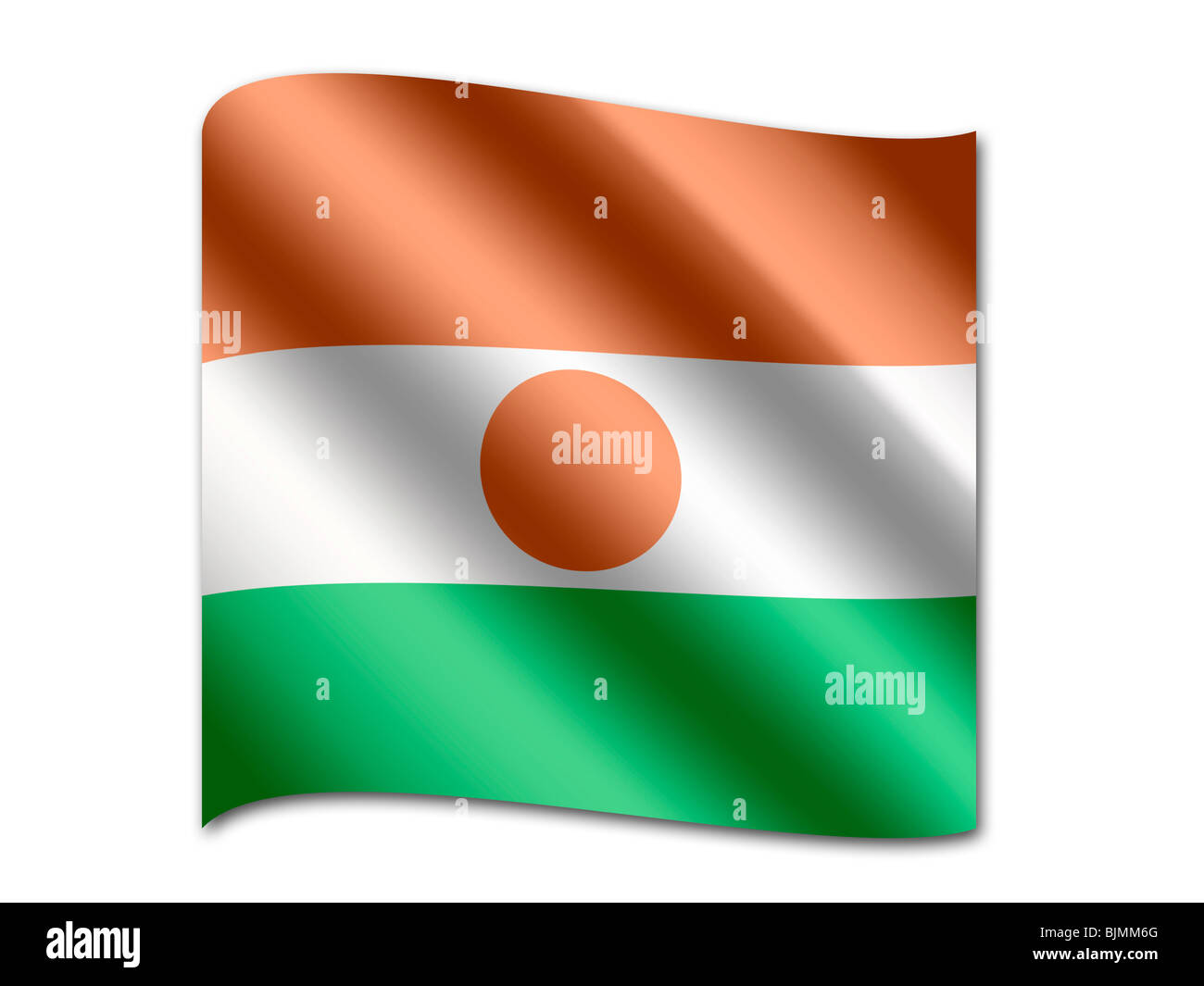 Drapeau du niger Banque de photographies et d’images à haute résolution ...