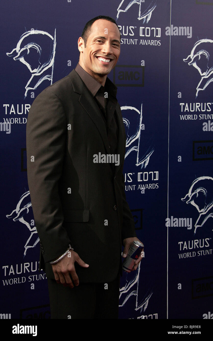 DWAYNE JOHNSON AKA THE ROCK 2007 TAURUS WORLD STUNT AWARDS PARAMOUNT STUDIOS HOLLYWOOD LOS ...