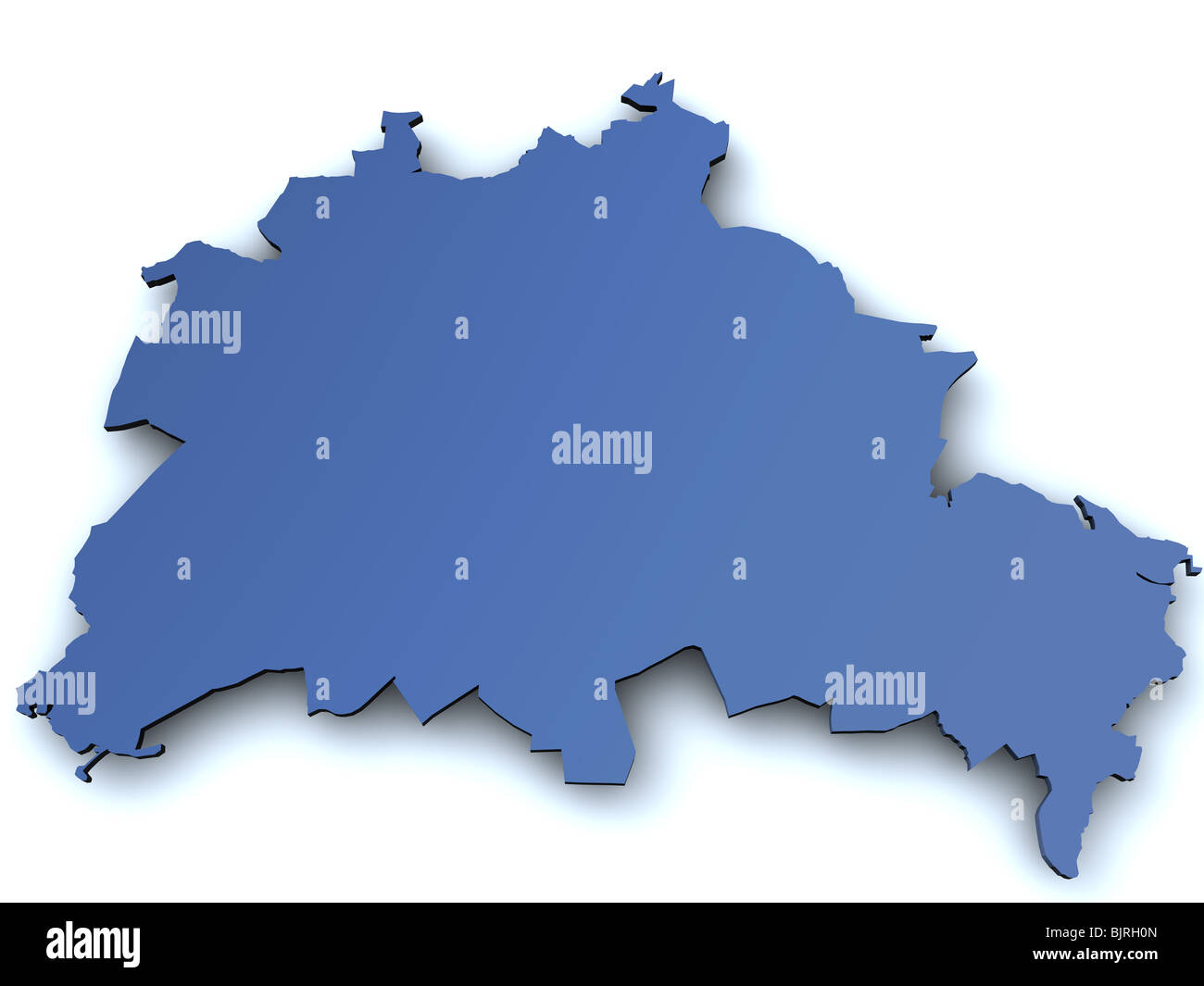 Berlin map Banque de photographies et d’images à haute résolution - Alamy