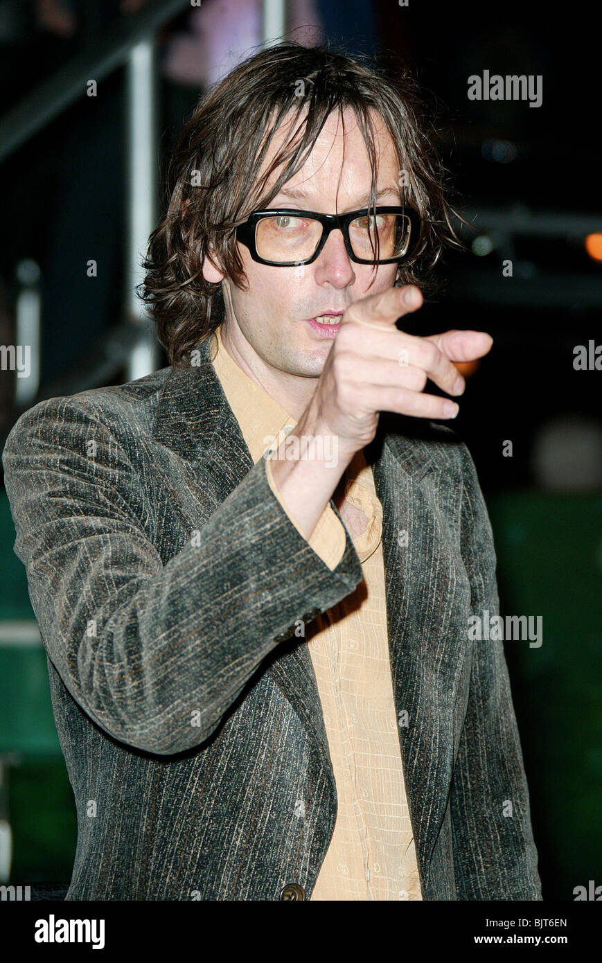 Pulp Singer Jarvis Cocker Banque d'image et photos - Alamy