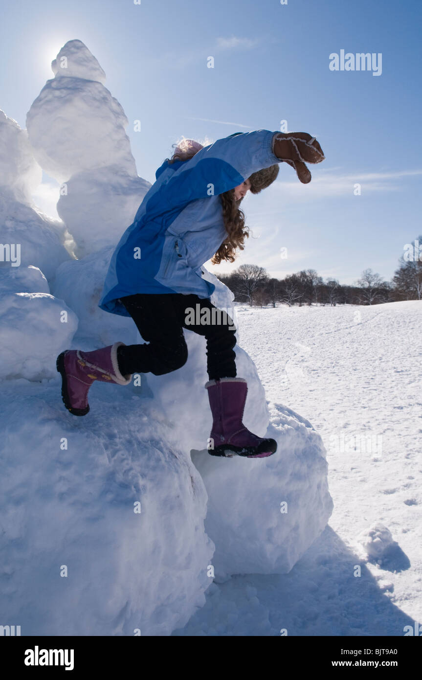 Fort de neige Banque de photographies et d’images à haute résolution ...