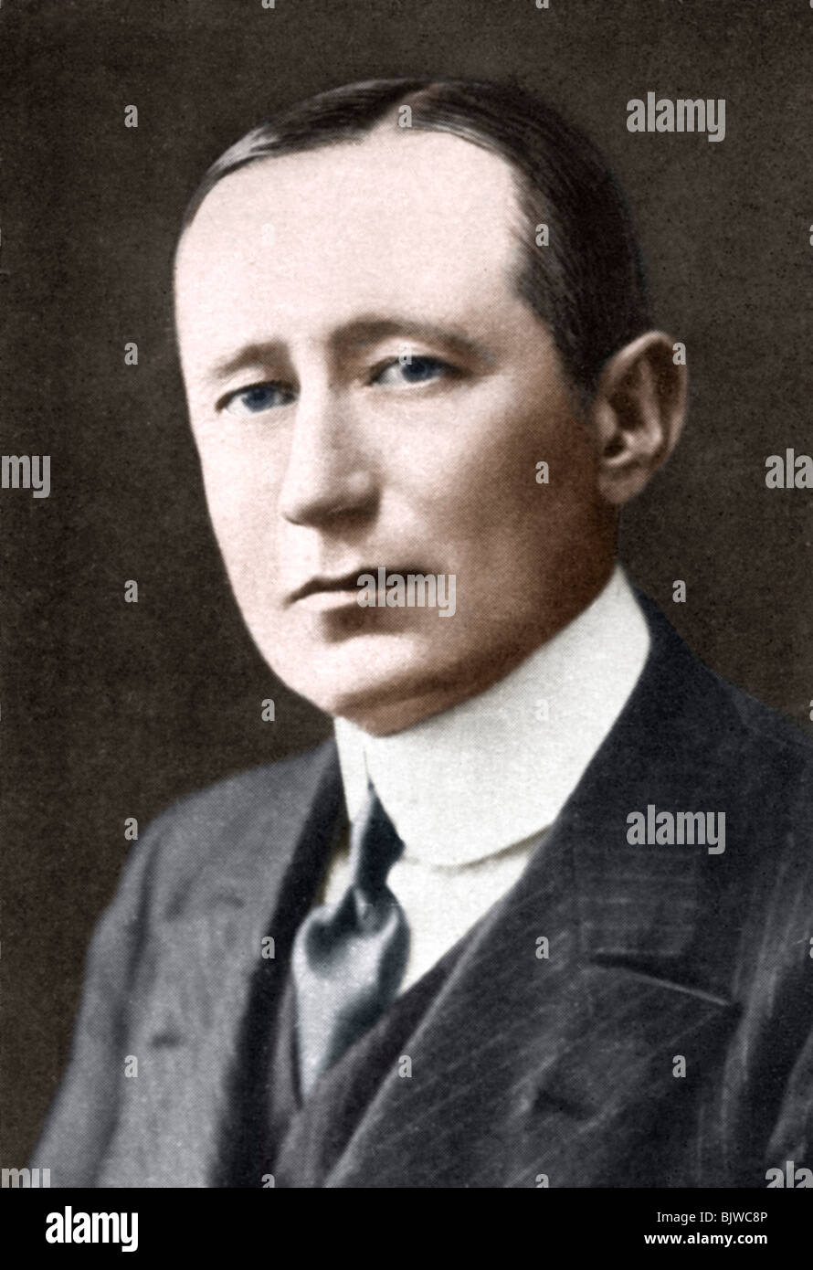 Guglielmo marconi inventeur italien Banque de photographies et d’images ...