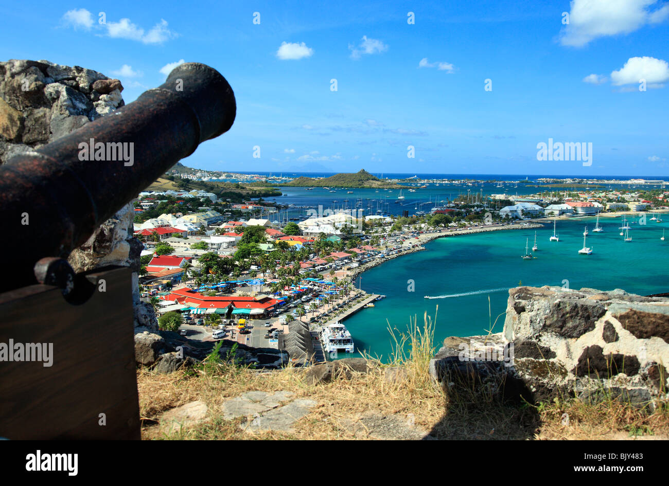 Saint martin marigot french port Banque de photographies et d’images à ...