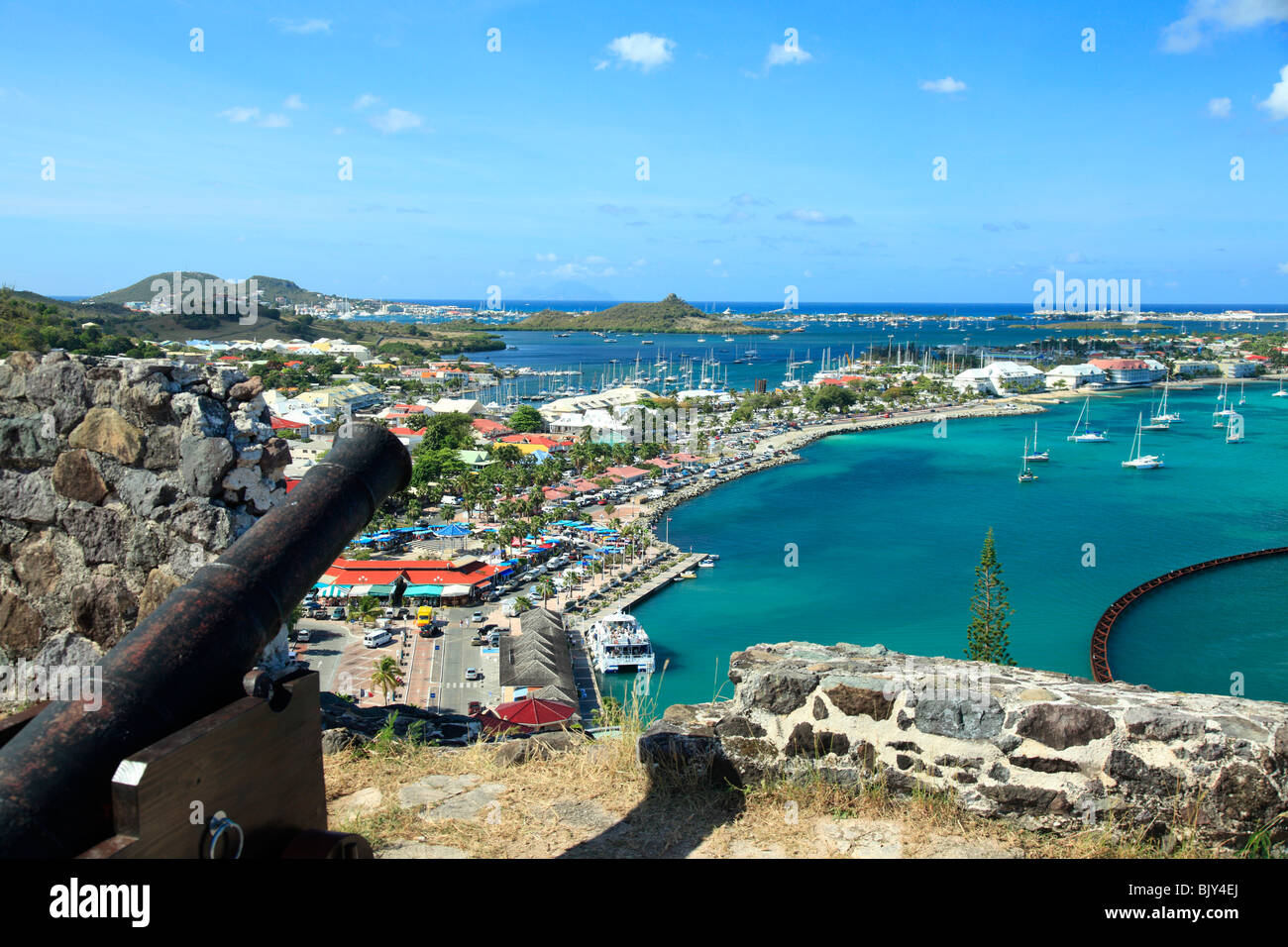 Saint martin marigot french port Banque de photographies et d’images à ...