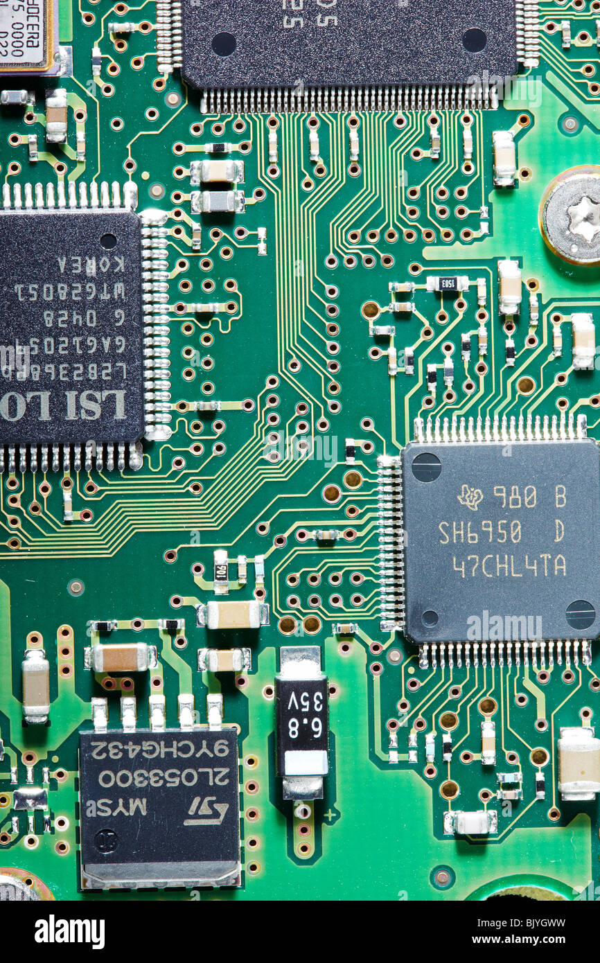 Circuit informatique Banque de photographies et d’images à haute résolution - Alamy