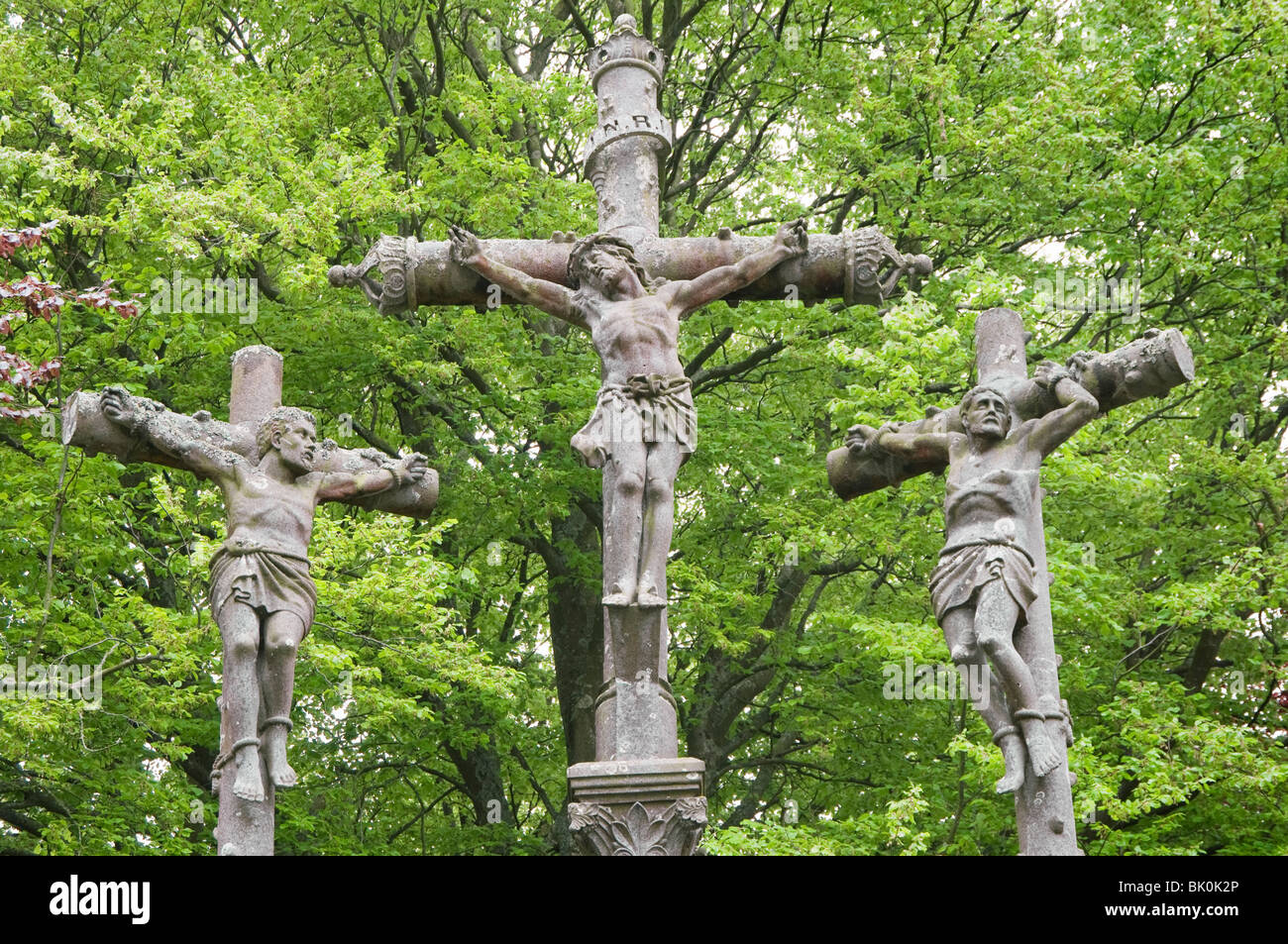 Christ de calvaire Banque de photographies et d’images à haute ...