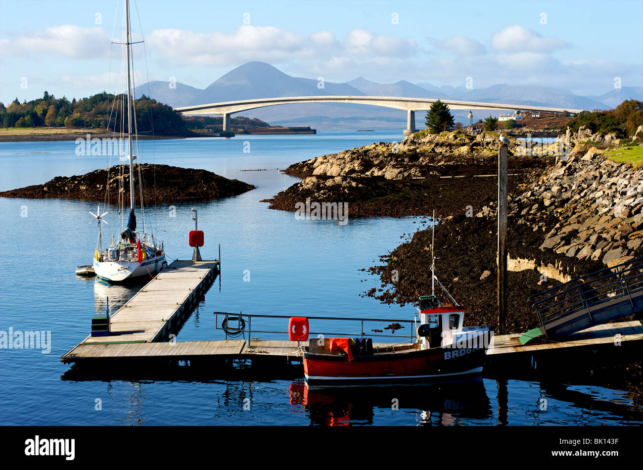 Kyle du port de lochalsh Banque de photographies et d’images à haute ...