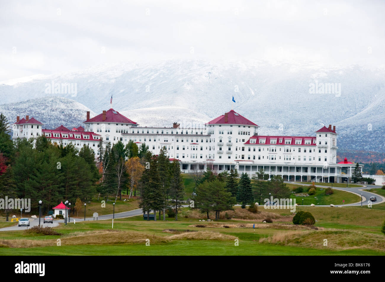 Hôtel Mount Washington, monument historique,Flume Gorge, White Mountain ...