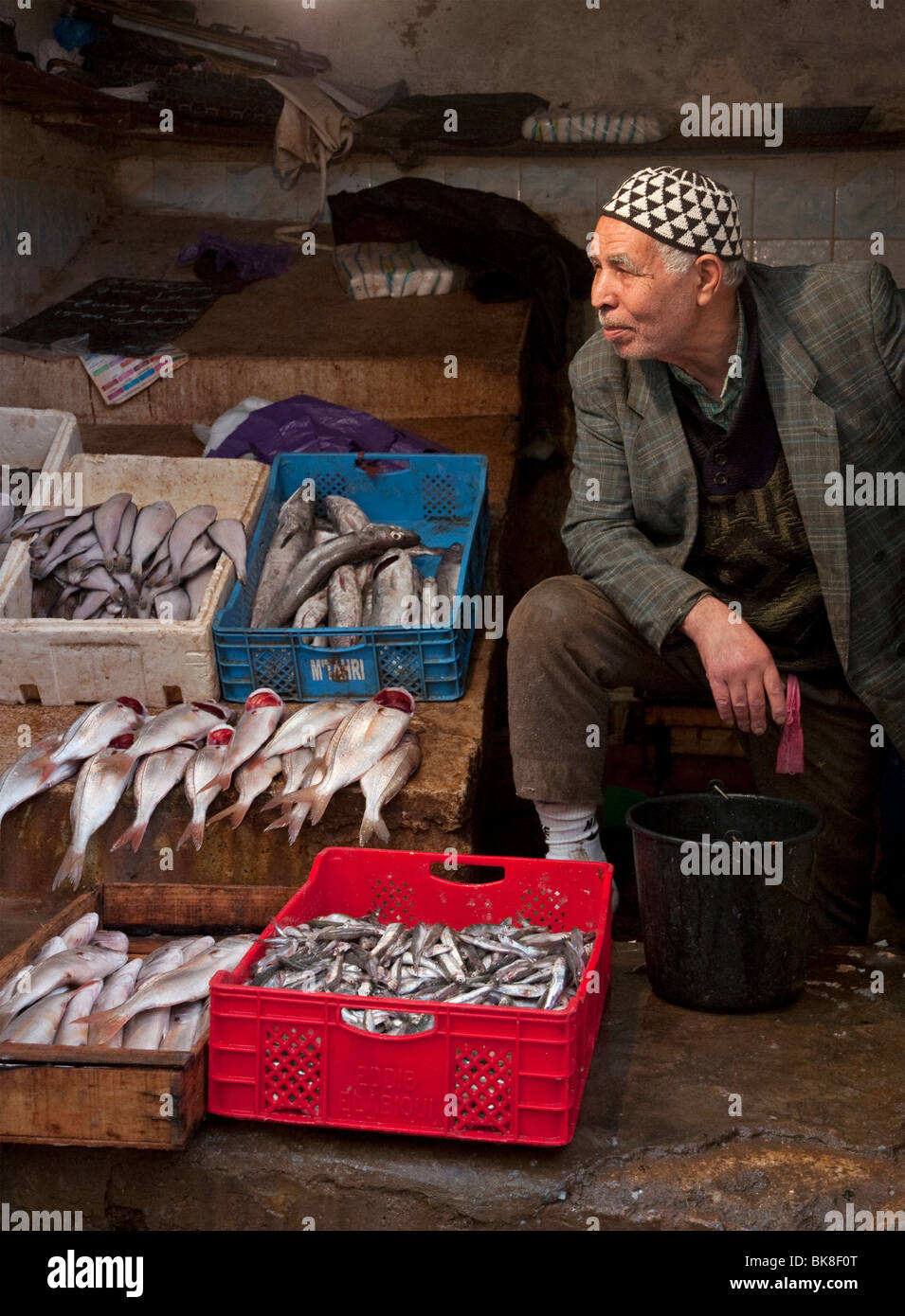 Médina fes souk poissons Banque de photographies et d’images à haute ...
