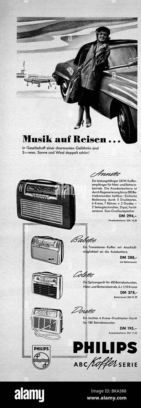 1957 radio Banque de photographies et d’images à haute résolution - Alamy