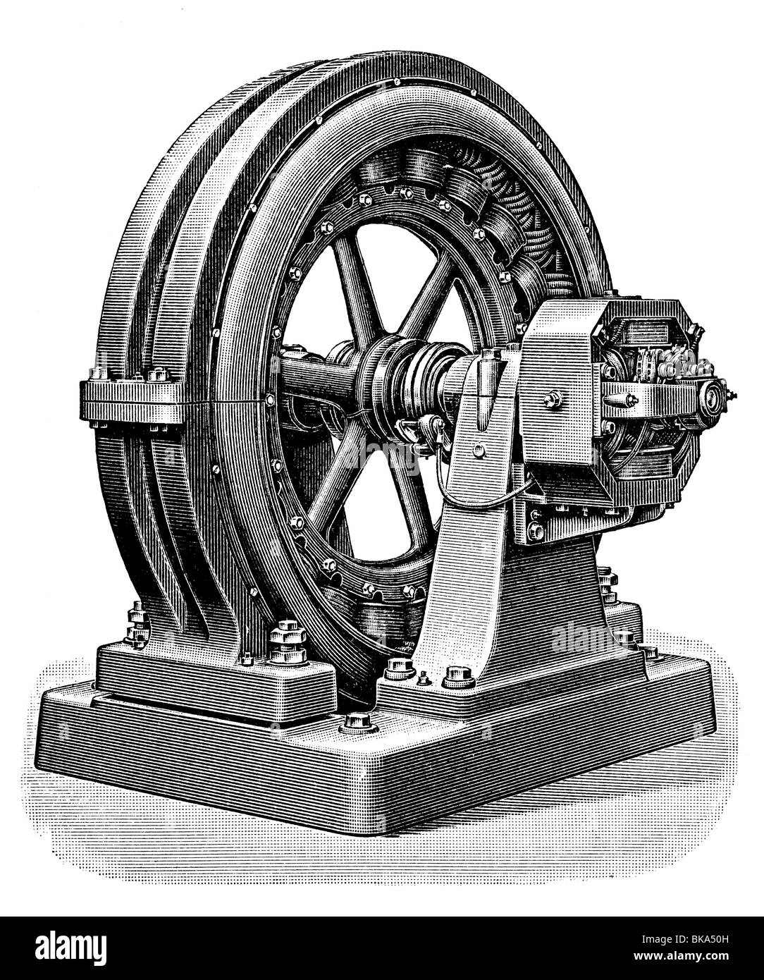 Drehstrom dynamomaschin Banque de photographies et d’images à haute ...