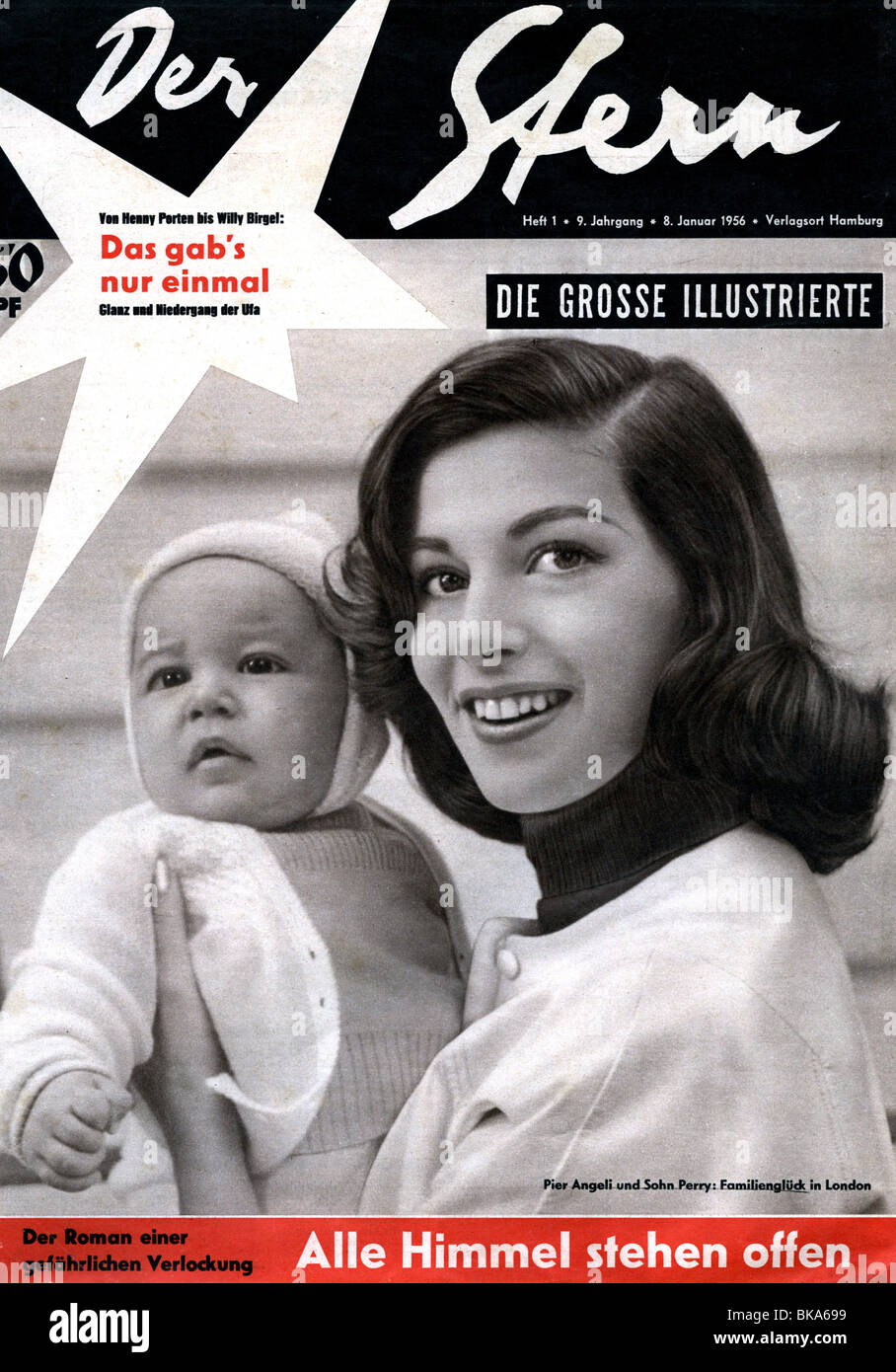 Magazine cover 1955 Banque de photographies et d’images à haute ...