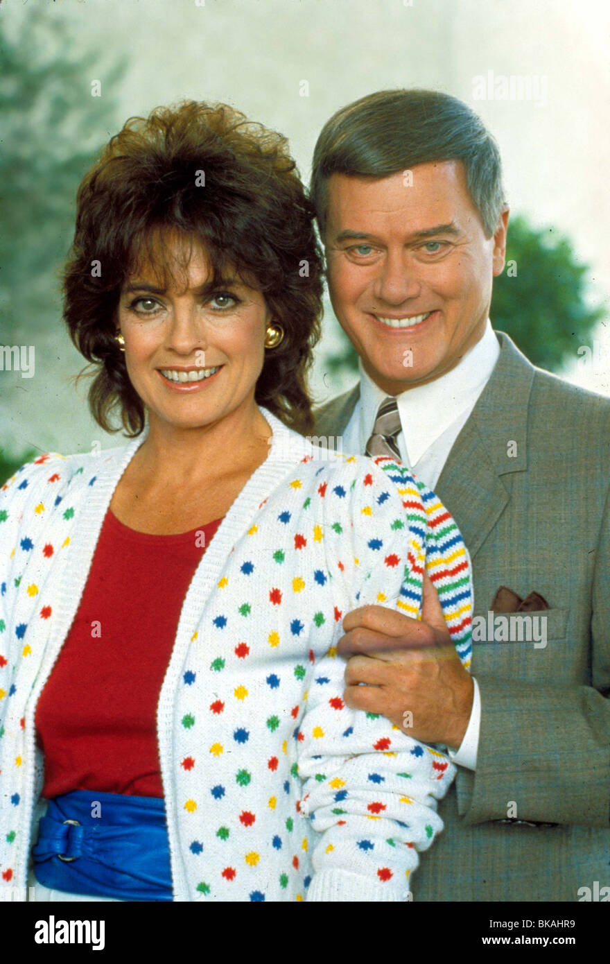 Linda gray and larry hagman Banque de photographies et d’images à haute ...