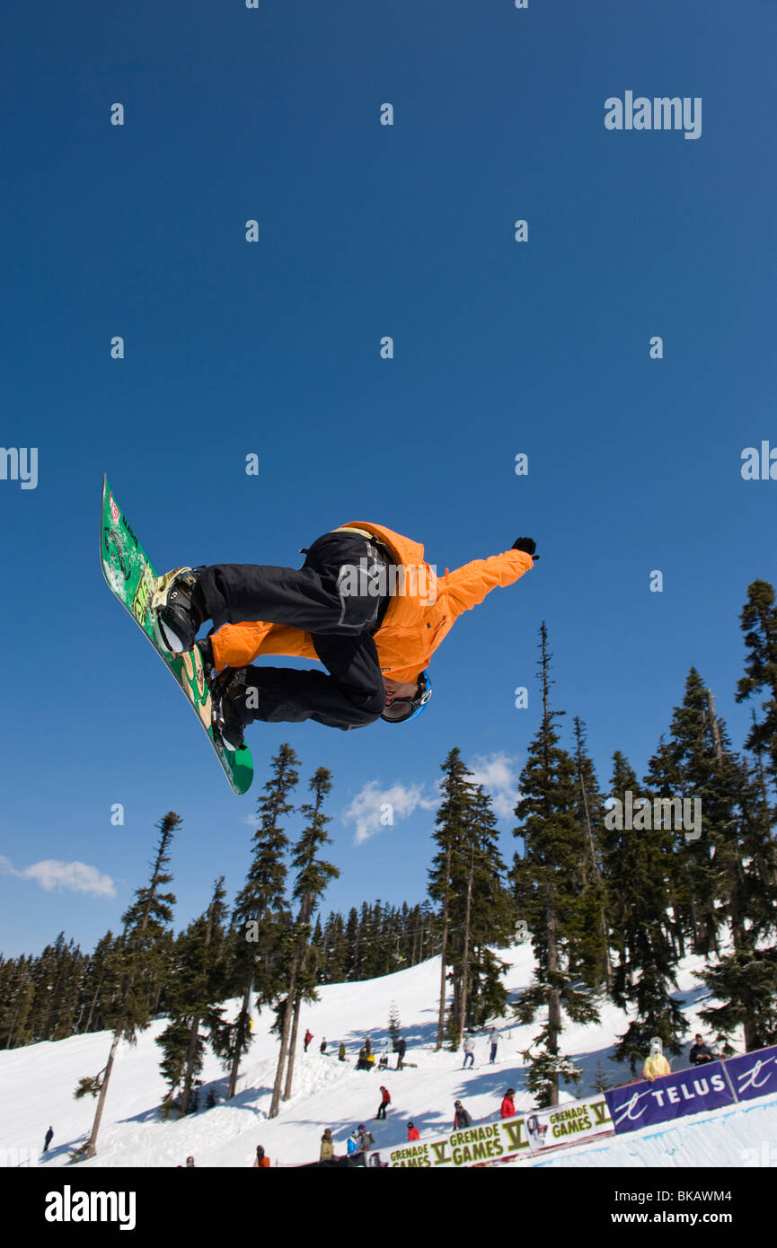 Half pipe snowboard Banque de photographies et d’images à haute ...