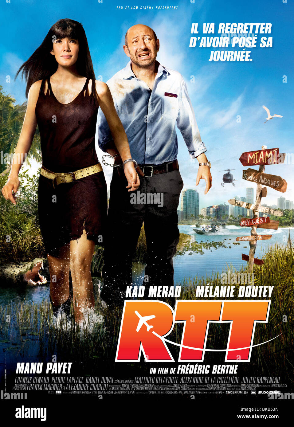 Affiche du film kad merad fr Banque de photographies et d’images à ...