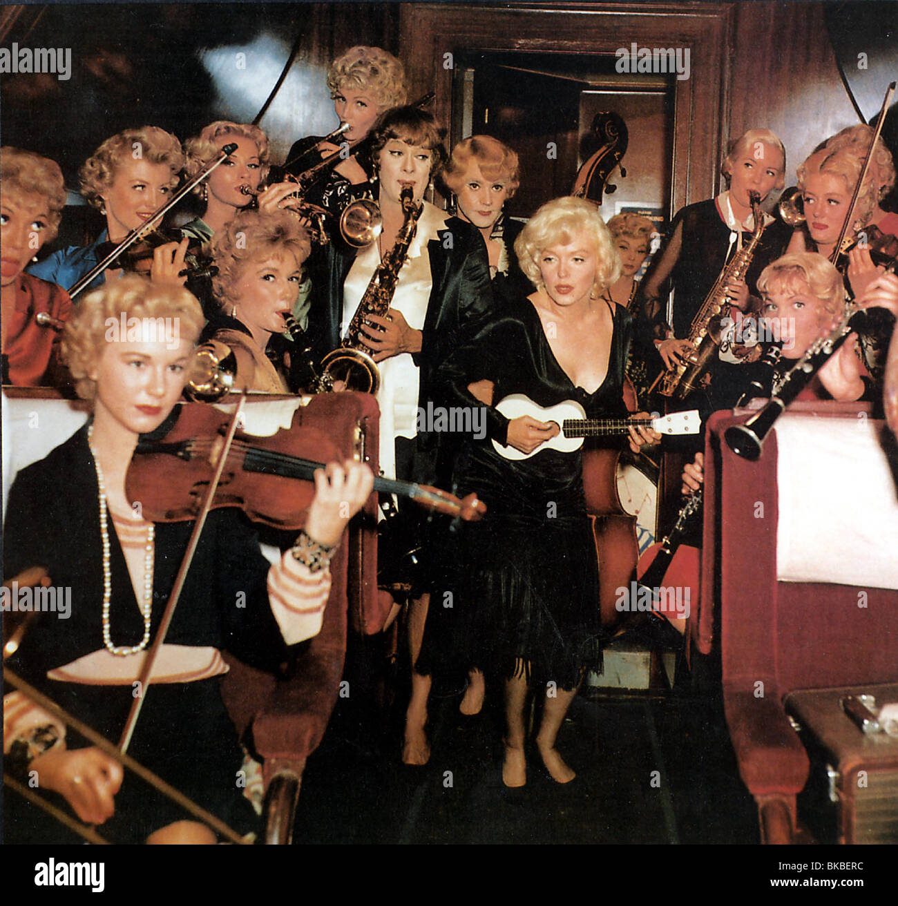 Jack Lemmon Marilyn Monroe Certains Banque d'image et photos - Alamy