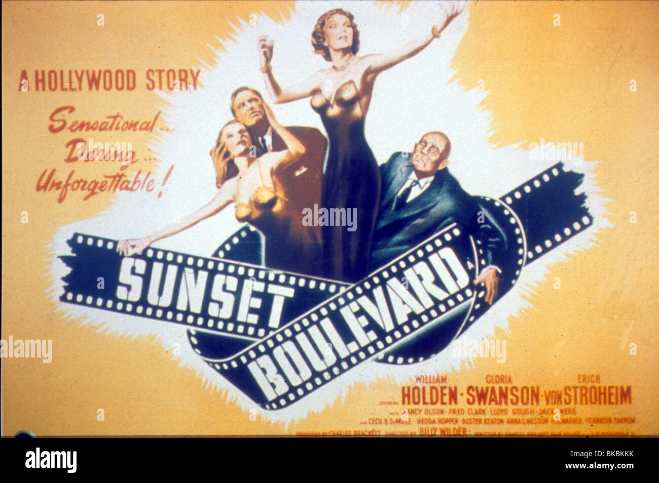 Sunset boulevard movie poster Banque de photographies et d’images à ...