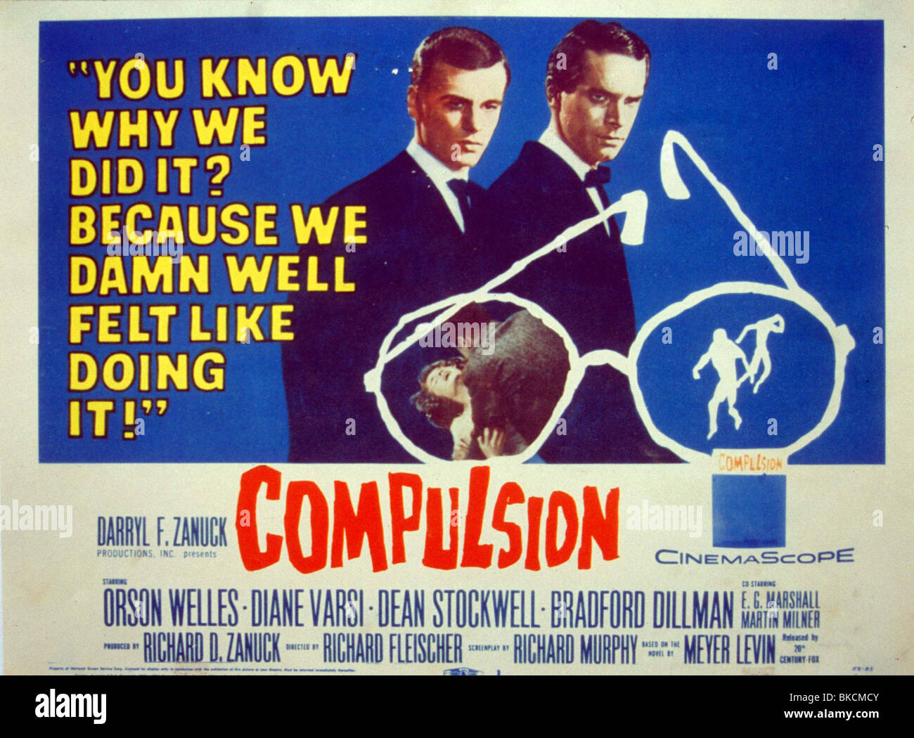 The 1959 movie poster Banque de photographies et d’images à haute ...