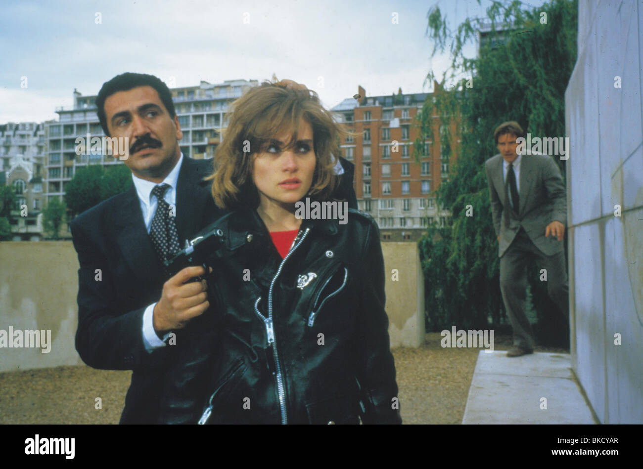 Emmanuelle seigner and frantic Banque de photographies et d’images à ...