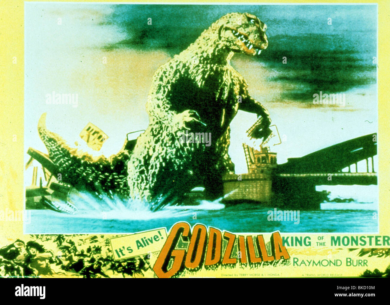 Godzilla film poster Banque de photographies et d’images à haute ...
