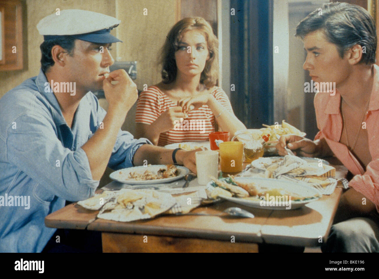 PLEIN SOLEIL (1960) PURPLE MIDI (ALT), Maurice Ronet, Marie Laforet, Alain DELON PURN 006 Photo ...
