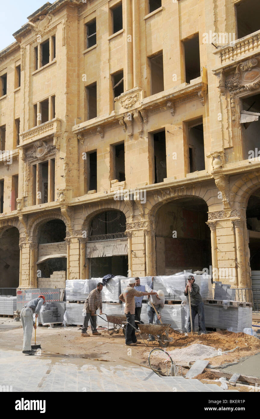 Le Liban. La RECONSTRUCTION DU CENTRE-VILLE DE BEYROUTH PAR SOLIDERE ...