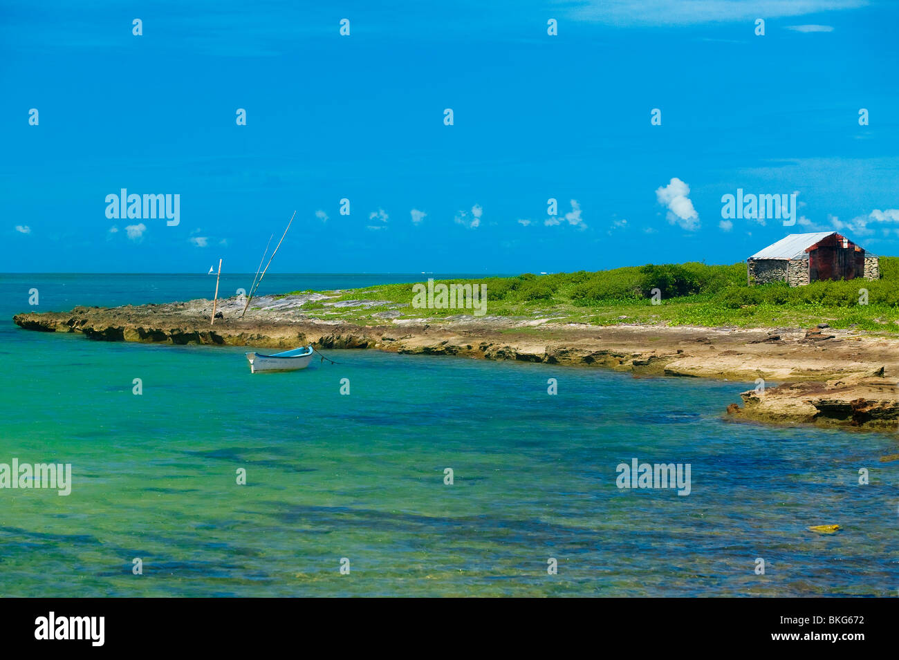 POINTE COTON, l'île Rodrigues, MAURICE REPUBLIC Photo Stock - Alamy