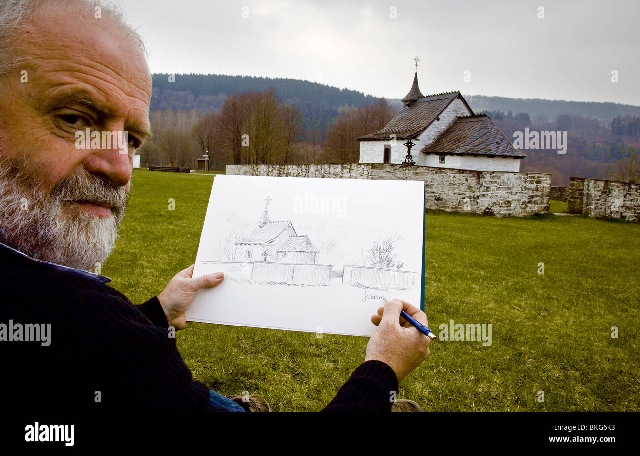 Dessin de bande dessinée Une bande dessinée. Fourneau Saint Michel ...